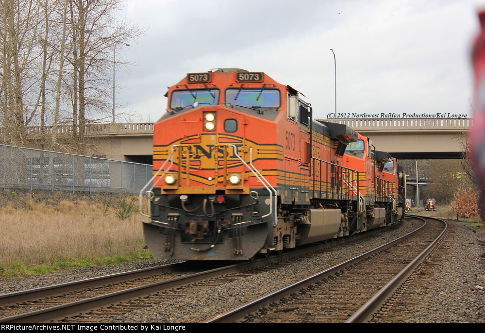 BNSF 5073 at Kelso, WA